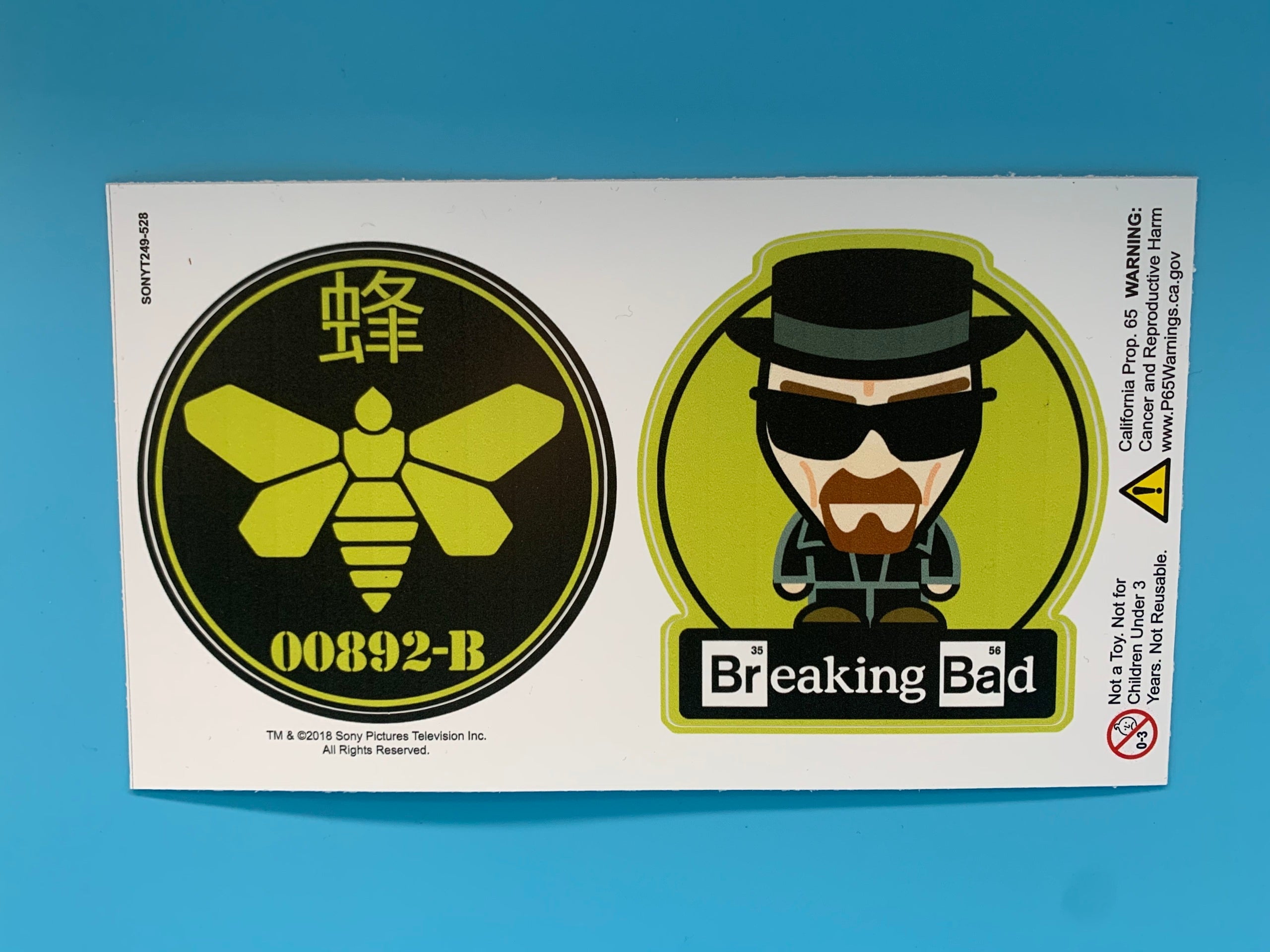Moth/Heisenberg Cartoon Sticker | My Site